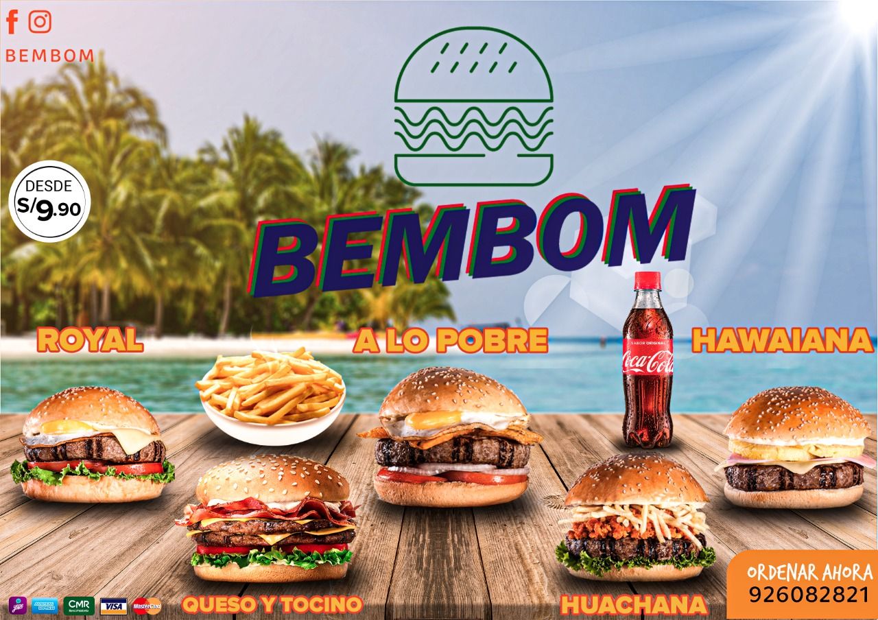 BEMBOM • Menú, Precios y Dirección
