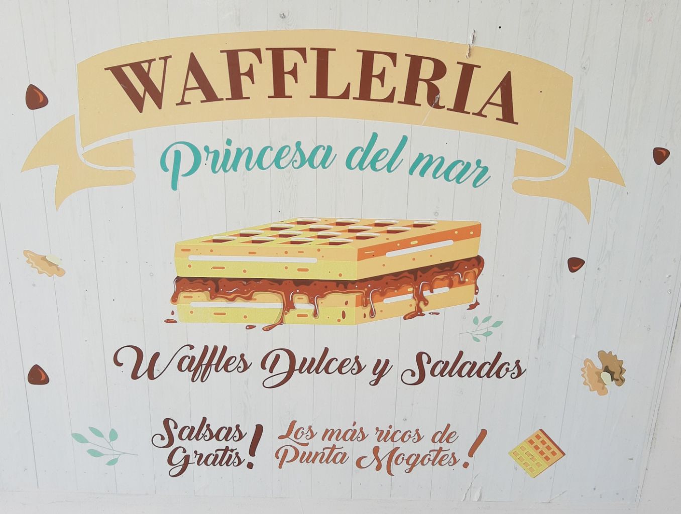 Waffleria Princesa • Menú, Precios y Dirección
